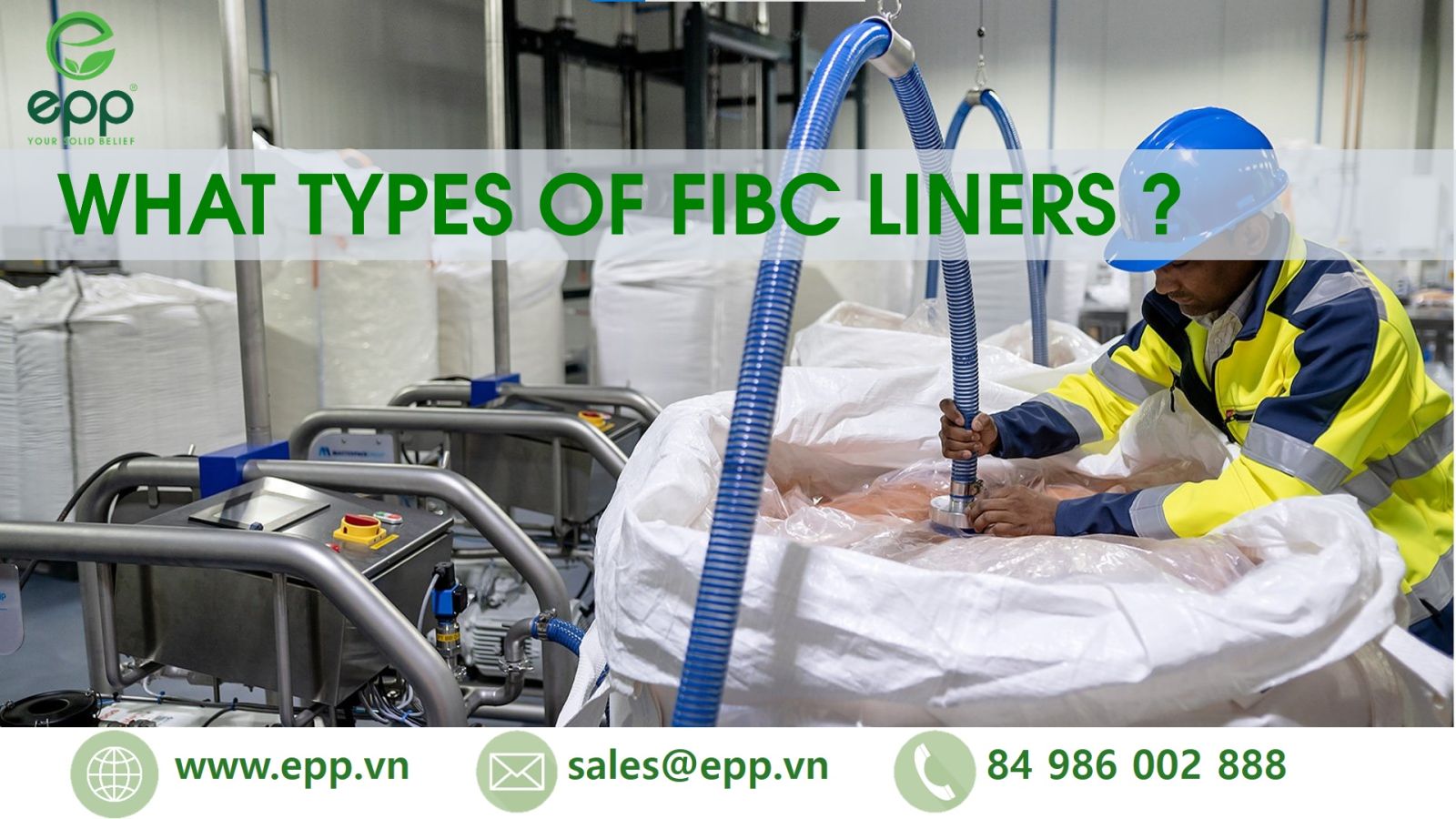 Learn more about Polyethylene Liners for FIBC bags