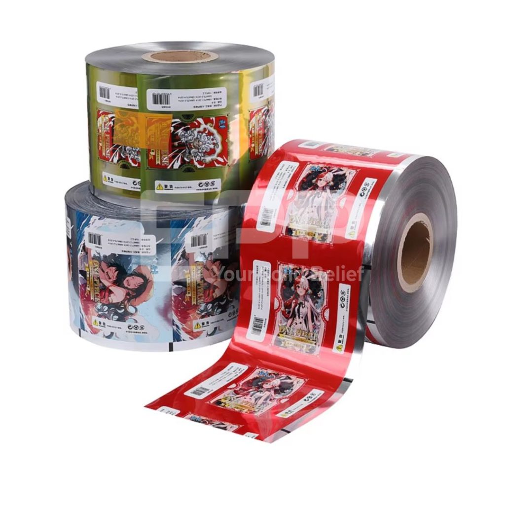 Printed plastic packaging films