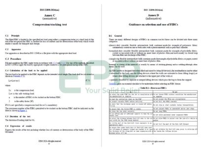 ISO 21898:2024 : Key Updates for FIBCs in Non-Dangerous Goods